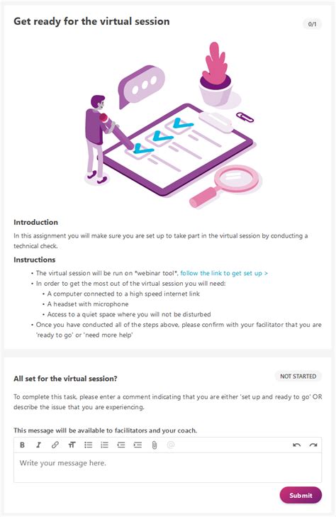 Virtual Session Preparation Assignment Promote International