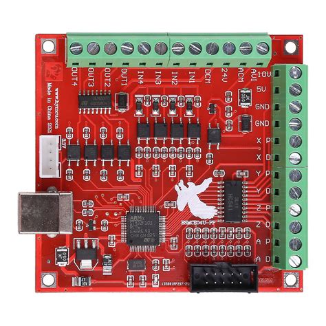 Tib 4 Axis Mach3 Stepper Motor Motion Controller Card Breakout Board Usb Interface Fruugo Dk