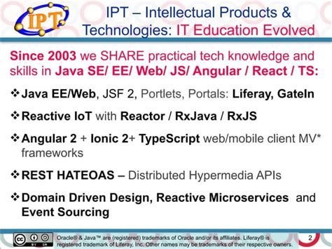 Reactive Java Robotics Iot Jprime 2016 Ppt