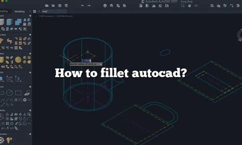 How To Fillet Autocad