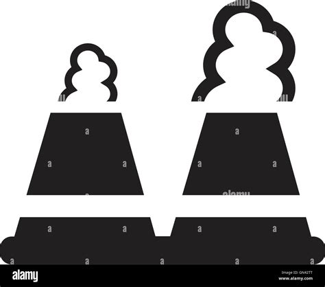 Cooling Tower Stock Vector Images Alamy