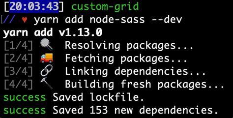 Using Sass Installing Sass Locally And Making A Custom Grid — Pt I By