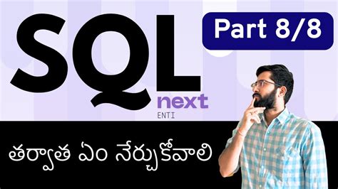 Part 88 What To Learn After Sql Telugu Vamsi Bhavani Youtube