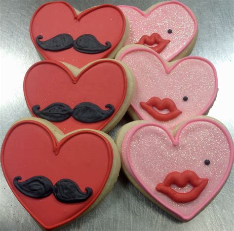 Sexy Heart Face Valentines Cookies Learn Live And Explore