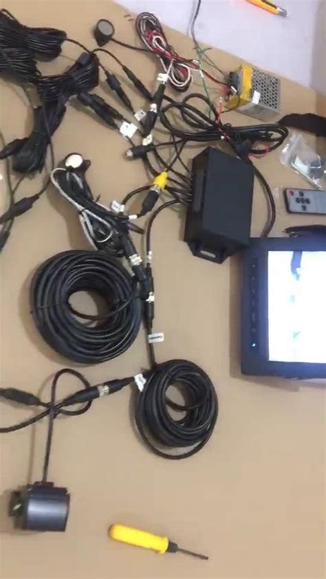 Heavy Duty Truck Trailer Side Scan Parking Sensor System Truck Parking Sensor Side Scan