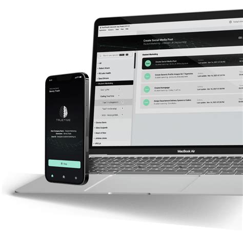 Truetime Productivity Optimization Modern Time Tracking And Business Optimization