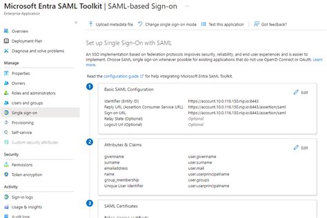 Microsoft Entra Single Sign On