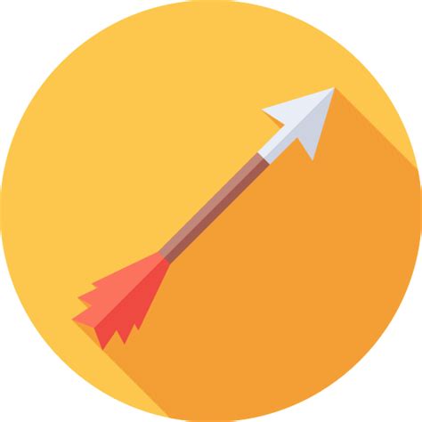 Arrow Flat Circular Flat Icon