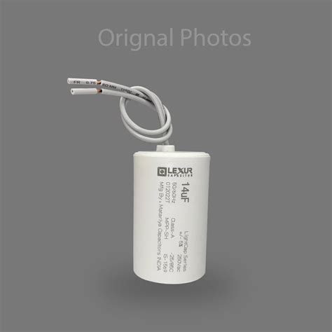 Lexur 2 14 Mfd Capacitor For Light Clamp At ₹ 30 Piece Capacitors In Surat Id 2853199446055