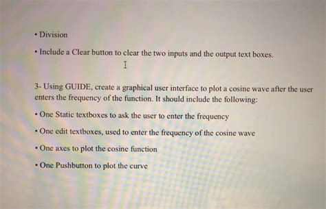 Solved Search 1 Using Guide Create A Graphical User