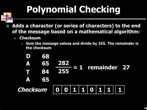 Ppt Chapter 6 Errors Error Detection And Error Control Powerpoint Presentation Id 2393735