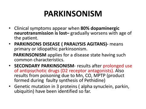 Anti Parkinsonian Drugspptx