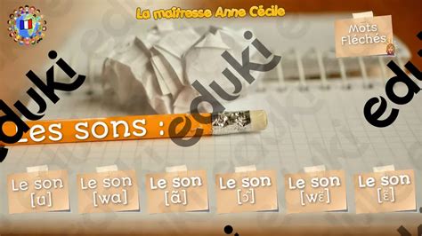 orthographe les sons ou oi on an in ouin ressource pédagogique