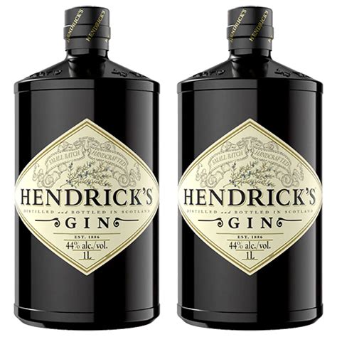 2 Flaschen (2x 1 L) Hendrick’s Gin für nur 65,95€ (statt 82€) - Snipz.de