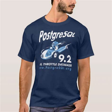 Postgresql 92 Basic Tshirt Men Zazzle Postgresql 92 Basic Tshirt Men Zazzle