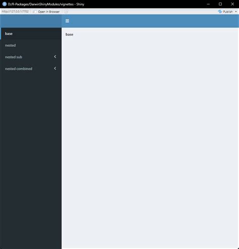 shiny app builders darwinshinymodules