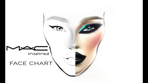 Face Chart Mac Cosmetics Ponasa