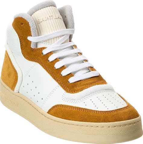 Saint Laurent Sl Leather Suede High Top Sneaker Shopstyle Trainers Athletic Shoes