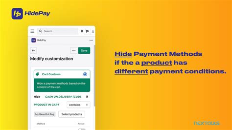 Hidepay Hide Payment Methods Hidepay Hide Sort And Rename Payment Methods Shopify App Store