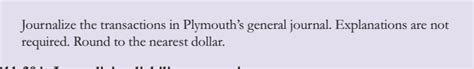 Solved P11 27a Journalizing Liability Transactions The