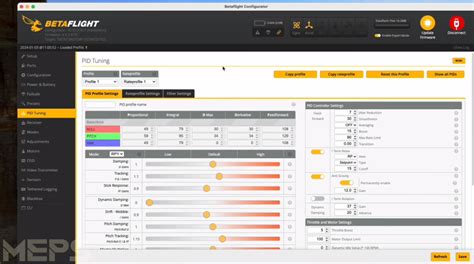 Configuring Pid Presets In Betaflight A Comprehensive Guide Get Fpv