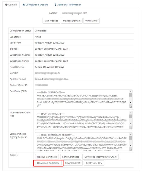 install ssl sectigo positivessl di directadmin kedaihosting