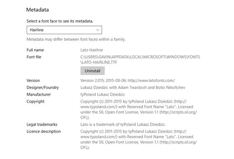 how to install fonts in windows 10