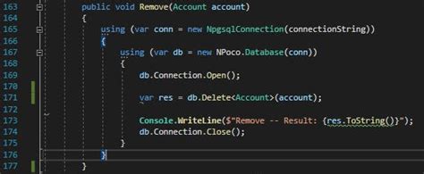 community tutorial using npoco with cockroachdb and c core