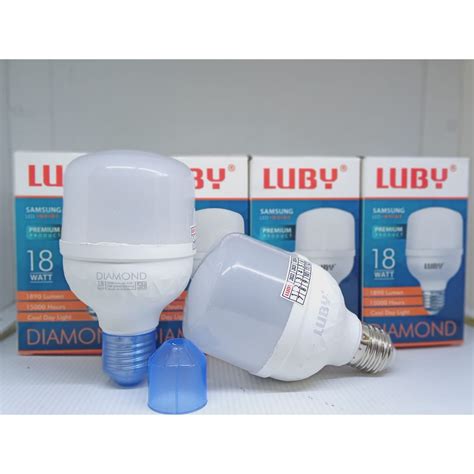 Lampu Led Capsule Luby Diamond 18 Watt 18 W Cahaya Putih Lampu Bohlam LED Diamond 18Watt 18W