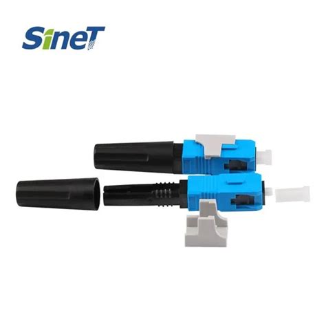 Ftth Field Quick Assembly Sc Sm Connector Sc Fast Connector Upc Apc Fiber Optic Fast Connector