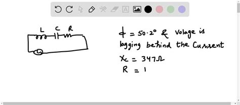solved in an l r c series circuit the magnitude of the phase angle is