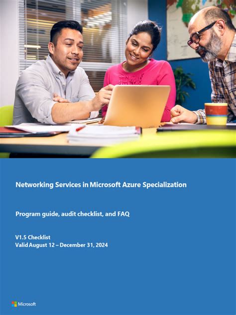 v1 5 networking services in msft azure spec audit checklist pdf