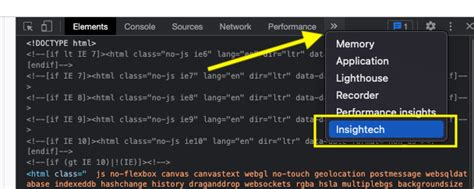 set up the insightech chrome extension help and documentations