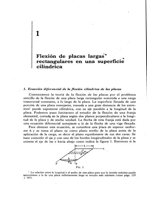 TeorÍa De Placas Y LÁminas Timoshenko Woinowsky Cap 1 Pdf