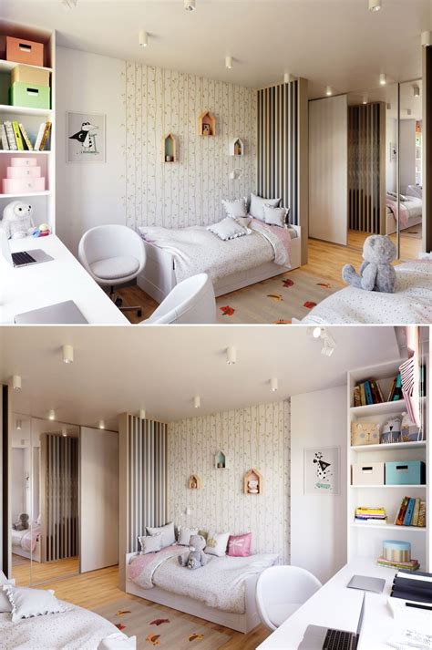 Детская для девочек Проект из галереи 3d Моделей Девчачьи комнаты Дизайн спален для