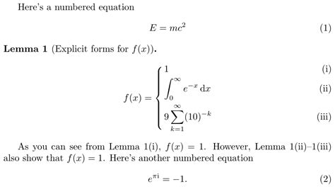 Hyperref Use Of Subequations And Theorem Environment Tex Latex