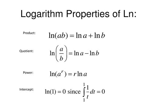 Ppt Uniqueness Theorem And Properties Of Log Functions Powerpoint Presentation Id2609178