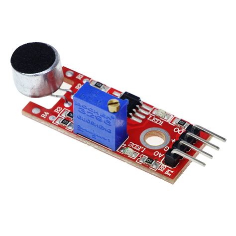 MÓDULO SENSOR DE SOM MICROFONE KY Grafeno Componentes
