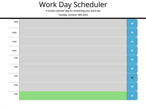 Github Jgrant928daily Scheduling Tool A Simple Calendar Application
