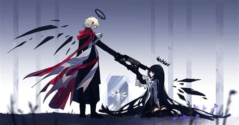 Executor Arturia And Executor The Ex Foedere Arknights Drawn By