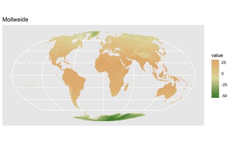 R Stop Projected Data From Double Wrapping Around Map In Particular