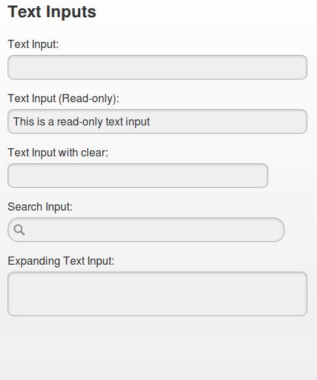 HTML5 Text Fields AT T Developer