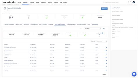 How To Manage Mobile Data Usage On Android Devices Hexnode Help Center