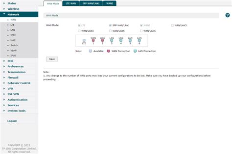 How To Configure The Wan Mode On An Omada Gateway Omada Network Support