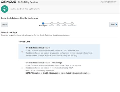 How To Create And Configure Oracle Database Cloud Service Jinyus Blog