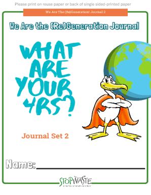 Fillable Online Reduce Reuse Recycle And Recover Waste A R S Guide Fax Email Print