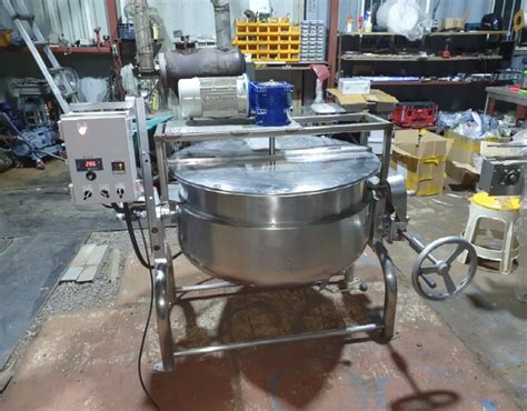 중고보유 기계목록 회전식솥교반기스팀