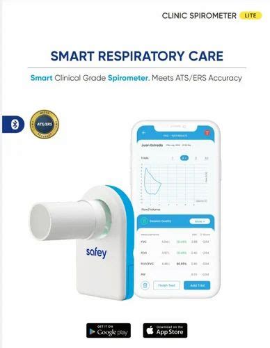 Safey Clinic Mobile Based Spirometer At Rs 35000 Spirometer In