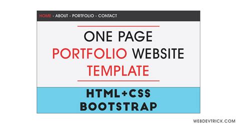 One Page Portfolio Personal Portfolio Portfolio Website Css Filter One Page Website Html