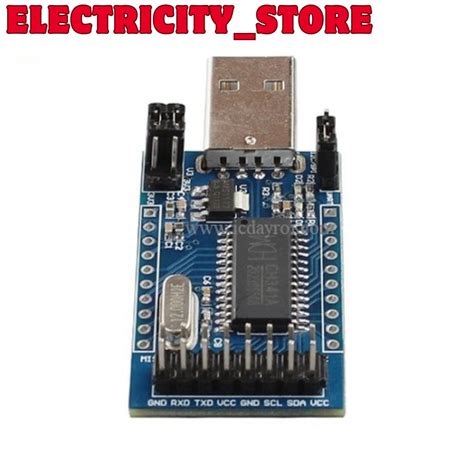 Circuit Ch341a Usb To Uart Iic Spi Ttl Isp Epp Mem Shopee Singapore